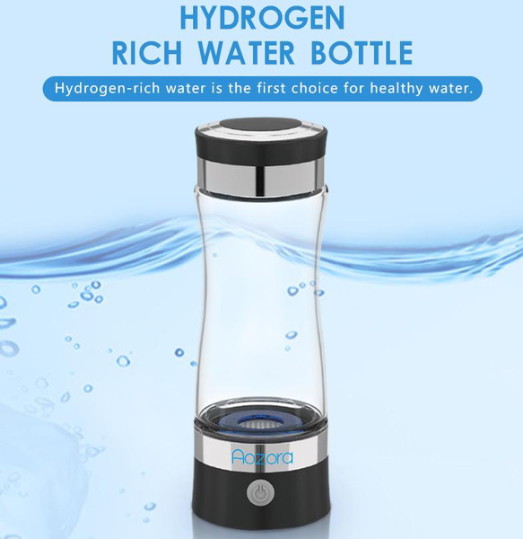 Hydrogen water bottle inhaler for travel and home, 300ml rechargeable ...