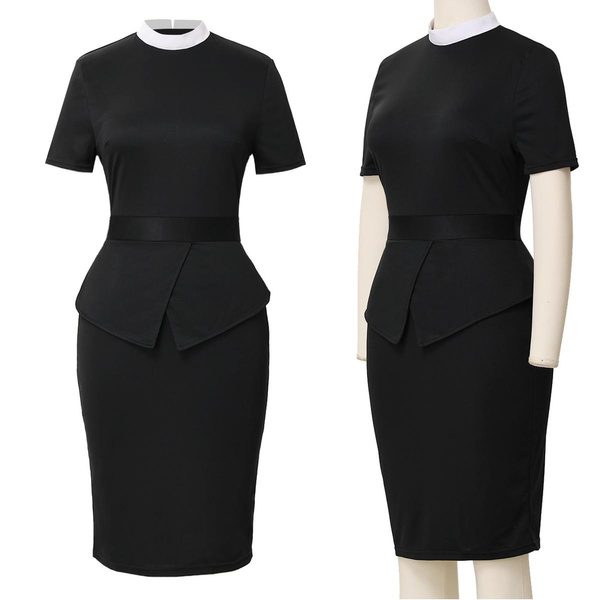Catholic Church Women Clergy Mass Dress Business Lady Sheath Dress ...