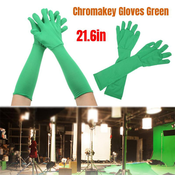 Chromakey Gloves Green Chroma Key Glove Invisibility Effects Background ...
