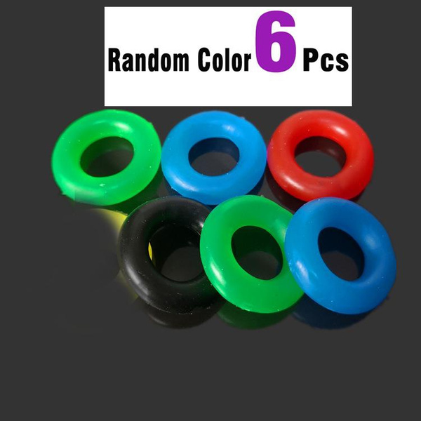 6pcs Penis Cock Ring on for Men Delay Ejaculation Erection Sex Toys for ...