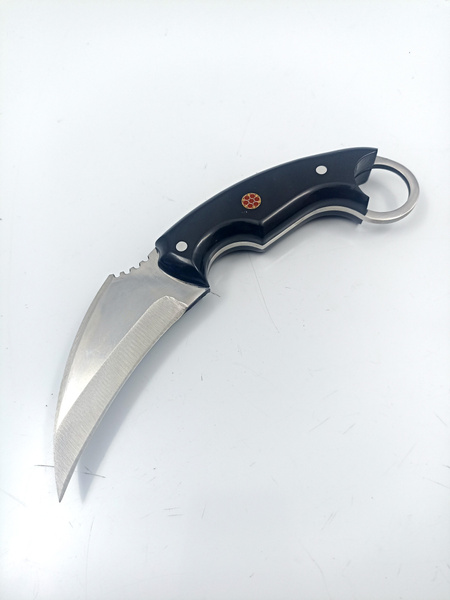 Custom Karambit Knife , Full Tang Blade , Survival Defensive Knife ...