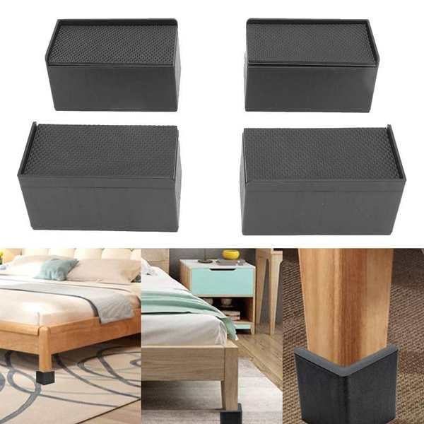Furniture Risers,L Shape Rectangular Rubber Stackable Sofa Risers For ...