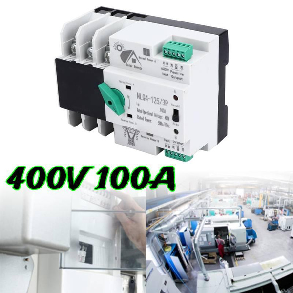 400V 100A Uninterruptible Dual Power Transfer Switch Circuit Electrical ...