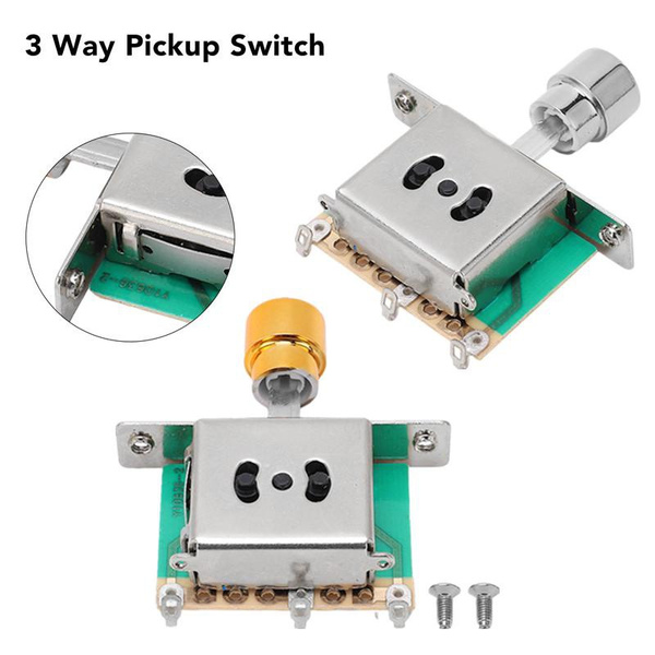 Metal Guitar 3 Way Toggle Switch High Strength Electric Guitar Pickup 3 ...