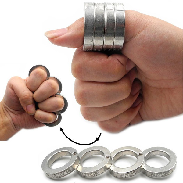 Folding Self Defense Ring Multifunctional EDC Escape Keychain | Wish Folding Self Defense Ring Multifunctional EDC Escape Keychain | Wish