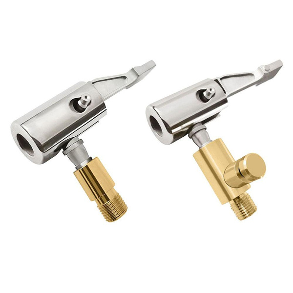 Portable Car Tire Air Chuck Valve Adapter Air Pump Connector Inflatable ...