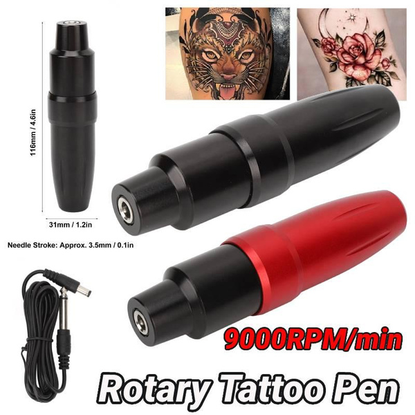 Tattoo Machine Aluminum Alloy Ergonomic Liner Shader DC Tattoo Motor ...