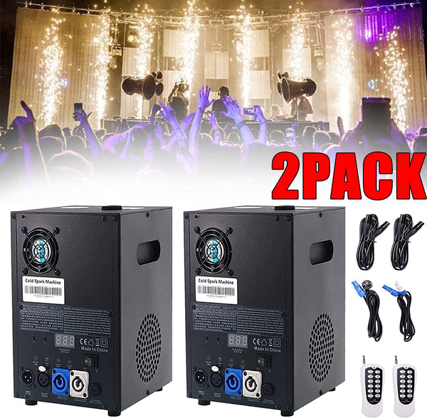 2PCS Cold Spark Machine Stage Equipment Special Effect Machine with ...