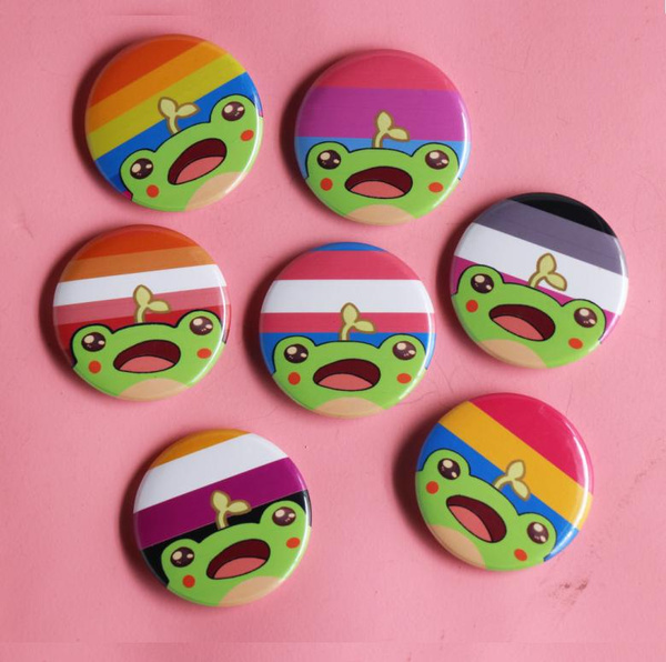 Gay Pride Pin Lesbian Art Queer Pin Lgbt Flag Nonbinary Pin Pansexual Pin Transgender