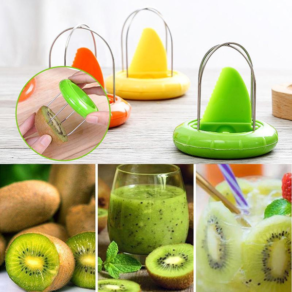 1PC Kiwi Detachable CUTTER Kitchen Creative Fruit Peeler Salad Cooking ...