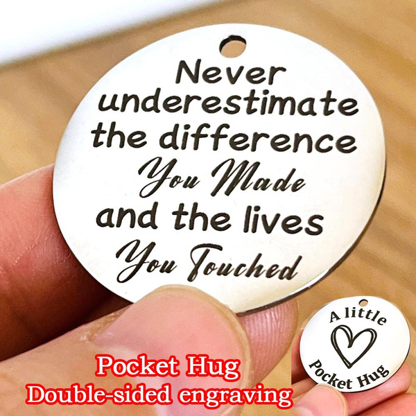 Pocket Hug Token for Friends Appreciation Retirement Gifts for Men ...
