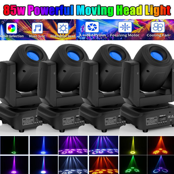 85W Gobo Moving Head Stage Light RGBW DMX LED for KTV DJ Beam Disco ...