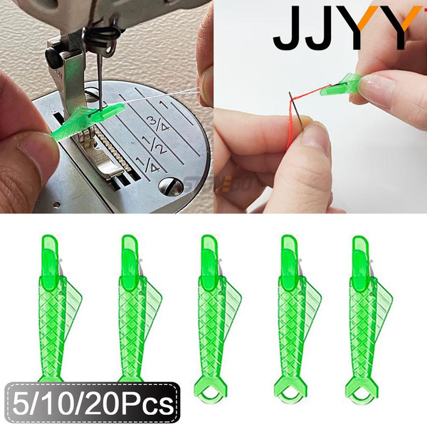 JJYY 5/10/20Pcs Elderly Guide Device Needle Threader Wire Loop DIY ...