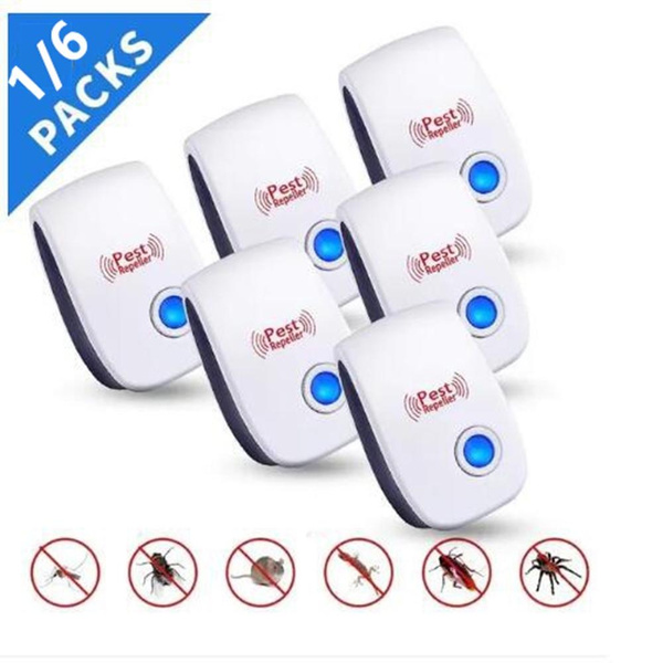 Ultrasonic Pest Repeller (1/6Pcs Optional),Upgraded Electronic Pest ...