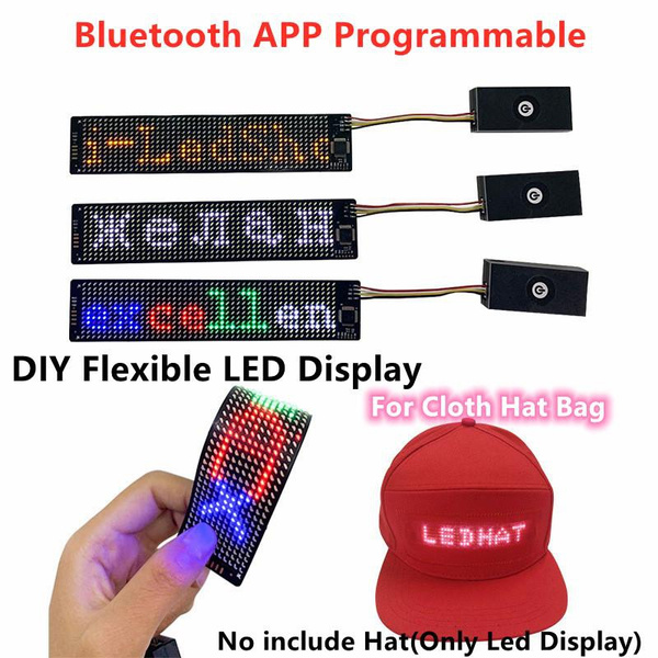 12*48 Dots Size DIY Bluetooth APP Programmable Flexible Light DIY LED ...