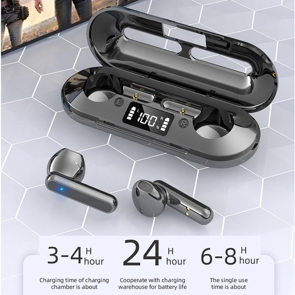 New P25 True Wireless Waterproof Earbuds TWS Bluetooth Stereo Music ...