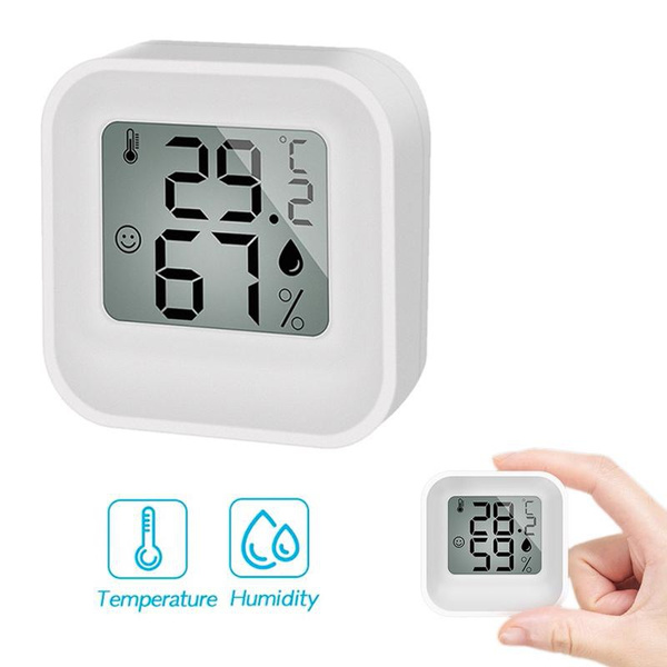 LCD Digital Mini Temperature & Humidity Meter Thermometer Hygrometer ...