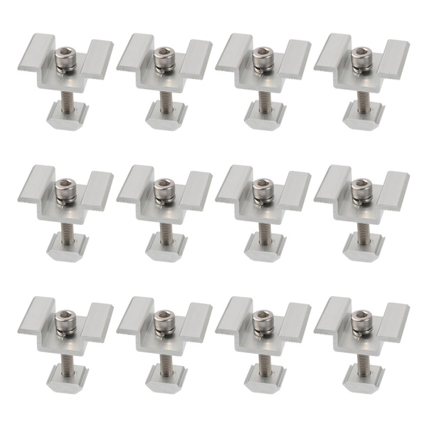 Adjustable Solar Panel Mounting Bracket Clamp Wide Photovoltaic Support ...