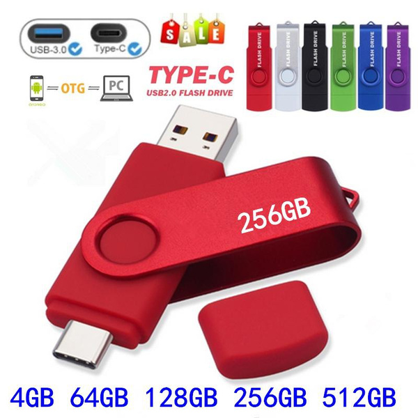 Usb 30 Type C Usb Flash Drive Otg Pen Drive 512gb 256gb 128gb 64gb 32gb 16gb Usb Stick 2 In 1
