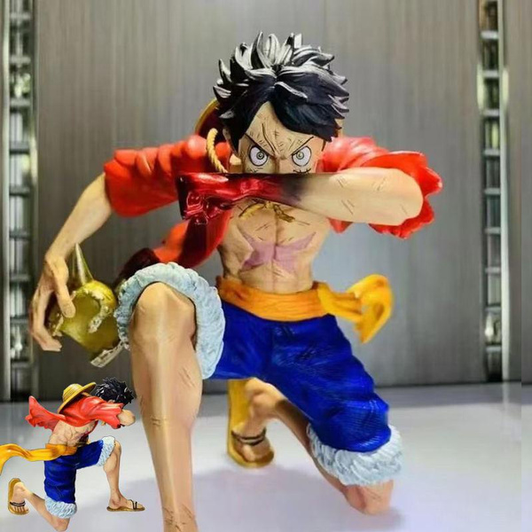 New Anime Figure Luffy Gear 5 Action Figure Sun God Luffy Nika PVC ...