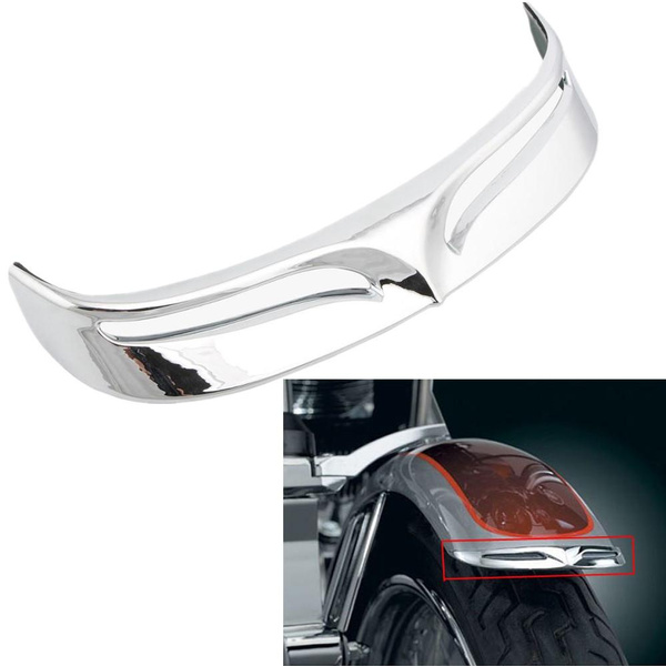 Motorcycle Rear Fender Edge Trim Mudguard Accent For Fatboy FLSTF 2007 ...