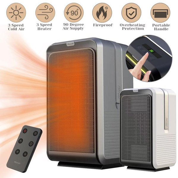 Mini Fan Heater Portable Electric Wall-Outlet Mini Electric Air Heater ...