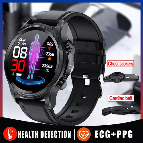 NEW Intelligent ECG Blood Glucose Health Watch Cardiac Blood Glucose ...