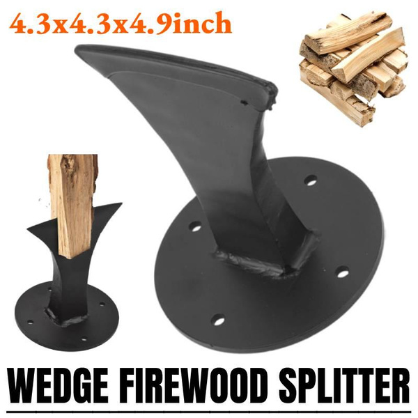 Wedge Firewood Splitter, Heavy Duty Firewood Kindling Splitter Small ...