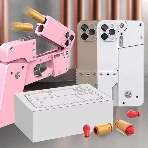 Creative Folding Shoting Toy EVA Soft Bullet Phone shape Folding Toy | Wish