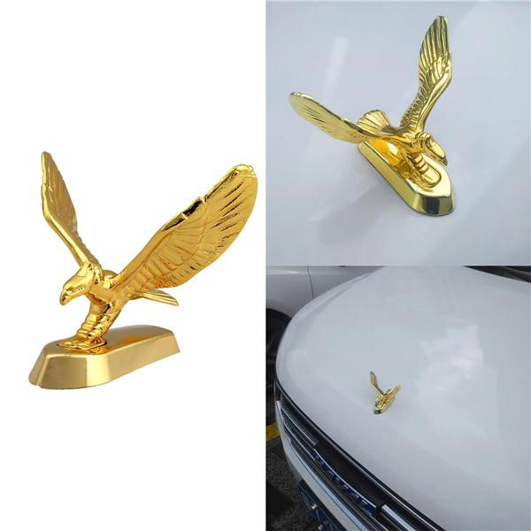3D Eagle Emblem Stainless Steel Car Sticker Gold Silver New Car Sticker ...