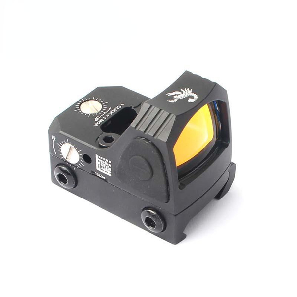 Mini red dot reflection holographic aiming optical mirror 20mm ...