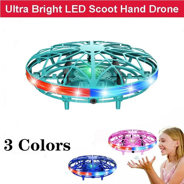 Mini Helicopter UFO RC Drone Infraed Hand Sensing Aircraft Electronic ...