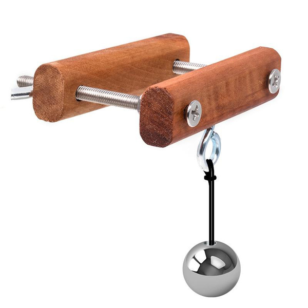 Male Testicle Crusher Scrotum Pendant Ball Stretcher Penis Training Sex ...