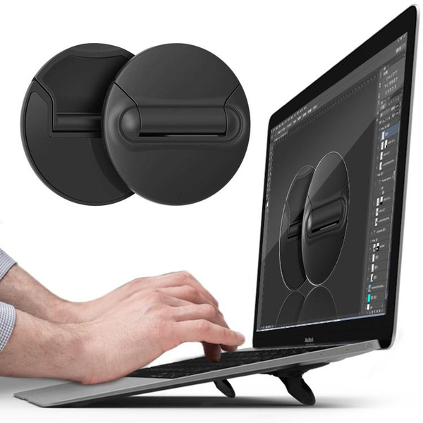 Computer Keybord Stand and Laptop Riser, Flip Keyboard Riser for ...