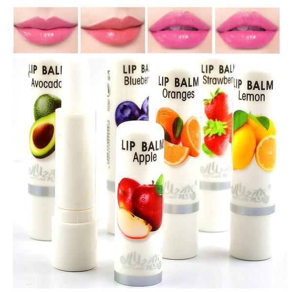 Colorless Natural Fruit Extract Jelly Lip Balm Deep Nutritious Lip Balm ...
