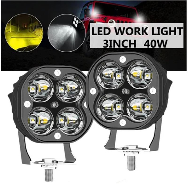 New Design 1pc Work Light 4LEDs Car Lights for 4x4 Led Bar Offroad SUV ...