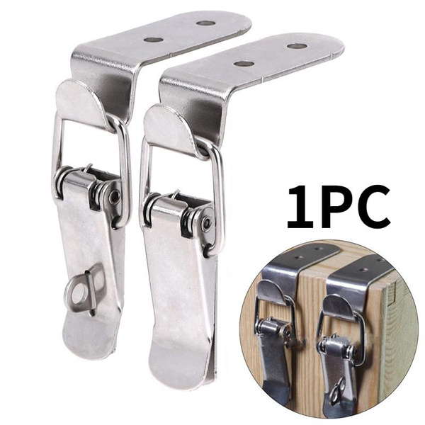 90 Degrees Duck-mouth Buckle Hook Lock Stainless Steel Spring Loaded ...