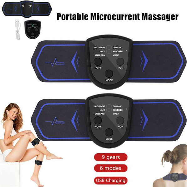 Portable Microcurrent Leg Booster Massage Device With 9 Modes Mini ...