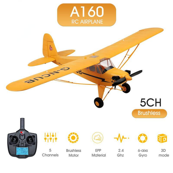 3D/6G A160 RC Airplane 650mm Wingspan 5 Radio Remote Control Aircraft ...