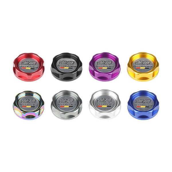 Aluminum Alloy Car Modified Tank Covers Mugen Fuel Cap Engine Oil Fuel ...