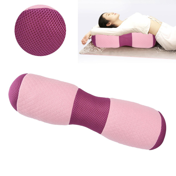 Waist Pillow Lumbar Pelvis Correction Bolster Cushion Memory Foam Block ...