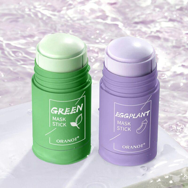 40G Green Tea Purifying Clay Stick Mask Oil Control Anti-Acne Eggplant ... 40G Green Tea Purifying Clay Stick Mask Oil Control Anti-Acne Eggplant ...