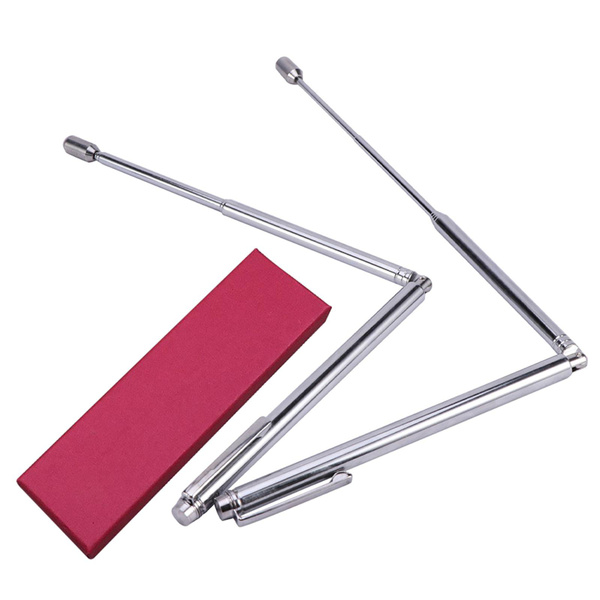 2Pcs Dowsing Rods Adjustable Hunting Tool Accessories Detector Water ...