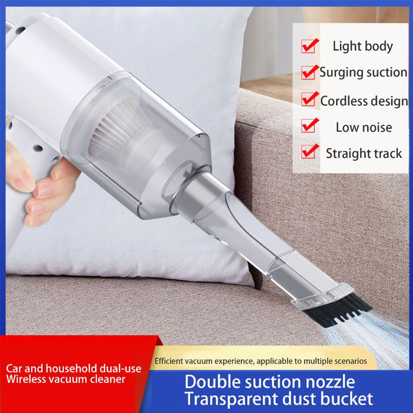 Cordless Handheld Vacuum Air Duster Car Vacuum Cleaner Portable Air ...