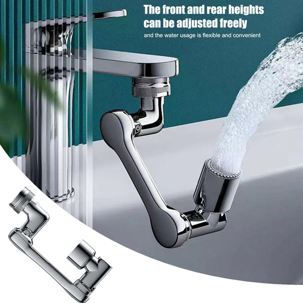 New 1080 Degree Rotatable Extension Faucet Sprayer Head Universal ...