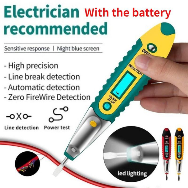 VD700 Multifunction Non-Contact Digital Test Pencil Tester Electrical ...