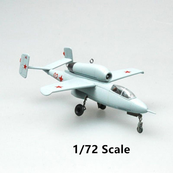 1/72 Scale HE-162 A2 Jet Fighter World War 2 Model Plane USSR Army ...