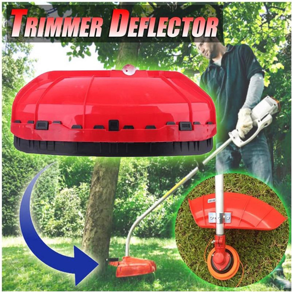 Trimmer Deflector Grass Baffle Plate Deflector Garden Lawn Filed Mower ...