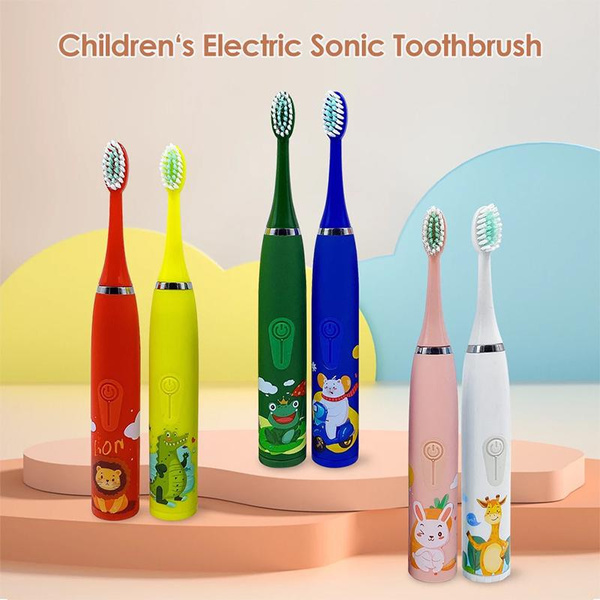 Sonic Electric Toothbrush for Children Kids Cleaning Teeth Whitening ...