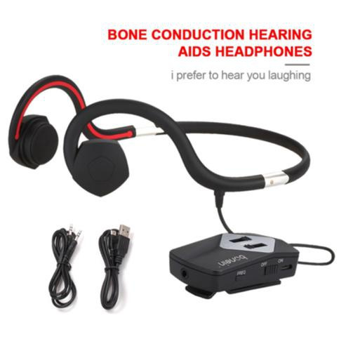 Hearing Aid Bone Conduction Charged Headphone Headset Sound Collector ...